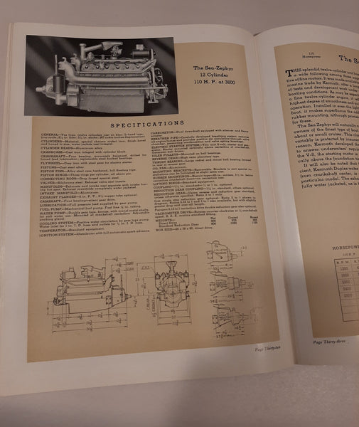Kermath Marine Engines Catalog 1937 – VintageOutboard.com
