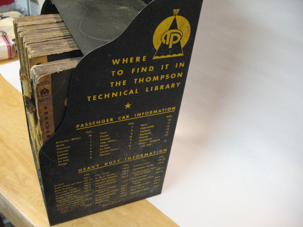 Thompson products Technical Library 1940's Repair and Tune up Manuals ...
